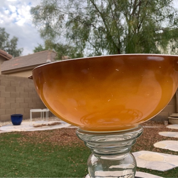 Pyrex | Kitchen | Large Pyrex Old Orchard Bowl 444 4 Quart But No ...